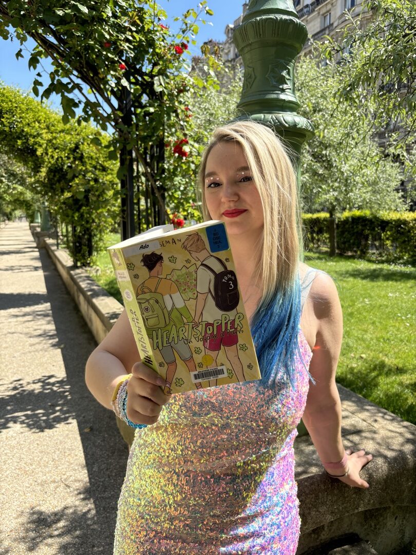 Un voyage à Paris de Alice Oseman - la saga Heartstopper - Sorbet Kiwi